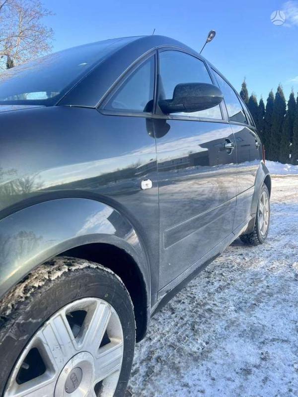 Green Audi A2 2003 in Kaunas, with an engine capacity of 1.60 L and mileage of 331 thousand km for 1499 €, photo 9 on AUTOMOTO.COM.LV