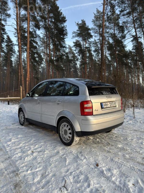 Pelēks Audi A2 2000 Rīga, ar dzinēja tilpumu 1.40 L un nobraukumu 191 tūkst. km par 2450 €, foto 6 vietnē AUTOMOTO.COM.LV