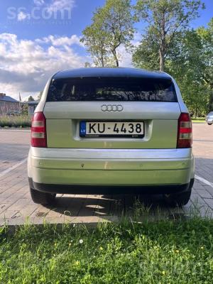 Pelēks Audi A2 2000 Gulbene, ar dzinēja tilpumu 1.40 L un nobraukumu 327 tūkst. km par 1400 €, foto 9 vietnē AUTOMOTO.COM.LV