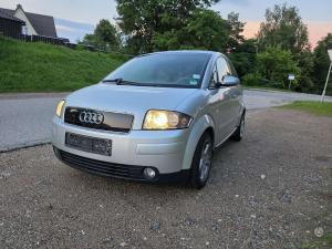 Pelēks Audi A2 2000 Utena, ar dzinēja tilpumu 1.40 L un nobraukumu 225 tūkst. km par 1500 €, foto  vietnē AUTOMOTO.COM.LV