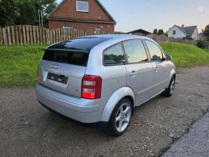 Grey Audi A2 2000 in Utena, with an engine capacity of 1.40 L and mileage of 225 thousand km for 1500 €, photo 5 on AUTOMOTO.COM.LV
