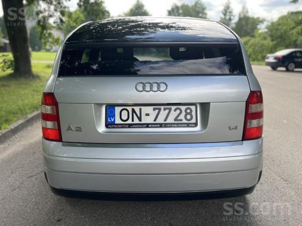 Grey Audi A2 2000 in Rezekne, with an engine capacity of 1.40 L and mileage of 225 thousand km for 2550 €, photo 7 on AUTOMOTO.COM.LV