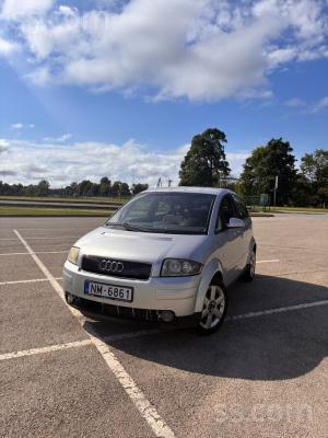 Pelēks Audi A2 2000 Rīga, ar dzinēja tilpumu 1.40 L un nobraukumu 0 tūkst. km par 1650 €, foto  vietnē AUTOMOTO.COM.LV