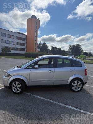 Grey Audi A2 2000 in Riga, with an engine capacity of 1.40 L and mileage of 0 thousand km for 1650 €, photo 5 on AUTOMOTO.COM.LV