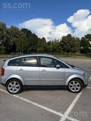 Grey Audi A2 2000 in Riga, with an engine capacity of 1.40 L and mileage of 0 thousand km for 1650 €, photo 6 on AUTOMOTO.COM.LV