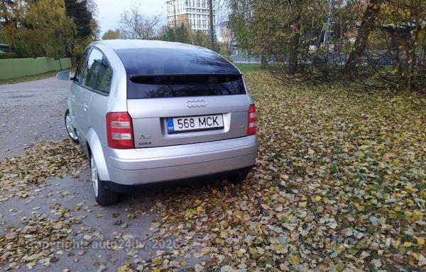 Pelēks Audi A2 2000 Sillamē, ar dzinēja tilpumu 1.40 L un nobraukumu 170 tūkst. km par 3500 €, foto 3 vietnē AUTOMOTO.COM.LV