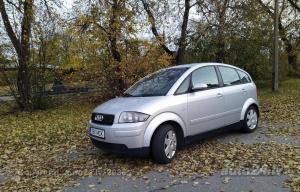 Pelēks Audi A2 2000 Sillamē, ar dzinēja tilpumu 1.40 L un nobraukumu 170 tūkst. km par 3500 €, foto 5 vietnē AUTOMOTO.COM.LV