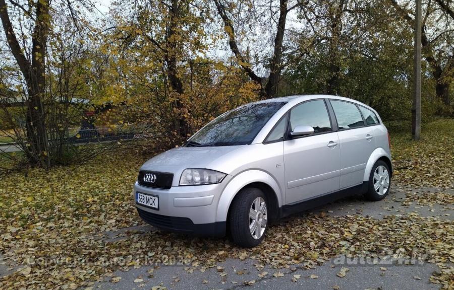 Pelēks Audi A2 2000 Sillamē, ar dzinēja tilpumu 1.40 L un nobraukumu 170 tūkst. km par 3500 €, foto 5 vietnē AUTOMOTO.COM.LV