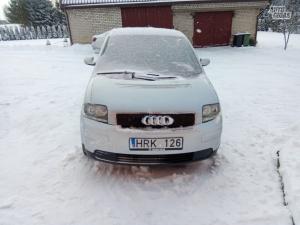 Grey Audi A2 2001 in Plunge, with an engine capacity of 1.40 L and mileage of 248 thousand km for 1200 €, photo  on AUTOMOTO.COM.LV