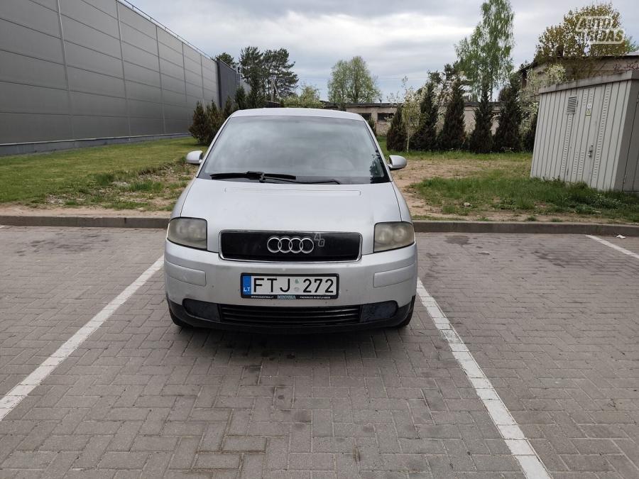 Grey Audi A2 2001 in Ignalina, with an engine capacity of 1.40 L and mileage of 328 thousand km for 1450 €, photo 3 on AUTOMOTO.COM.LV