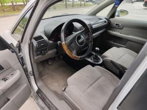 Grey Audi A2 2001 in Ignalina, with an engine capacity of 1.40 L and mileage of 328 thousand km for 1450 €, photo 10 on AUTOMOTO.COM.LV