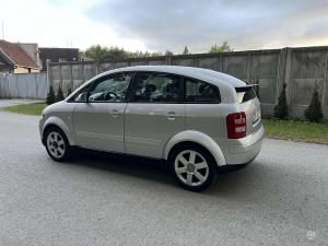Grey Audi A2 2001 in Klaipeda, with an engine capacity of 1.40 L and mileage of 257 thousand km for 1950 €, photo 12 on AUTOMOTO.COM.LV