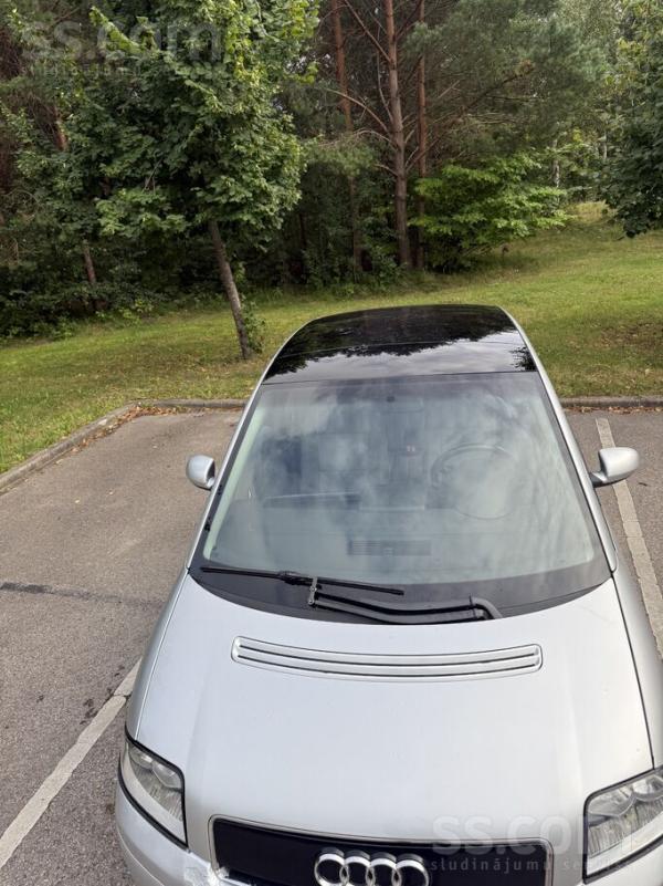 Audi A2 2001 Liepāja vietnē Pelēks Audi A2 2001 Liepāja, ar dzinēja tilpumu 1.40 L un nobraukumu 258 tūkst. km par 2000 €, foto 5 vietnē AUTOMOTO.COM.LV