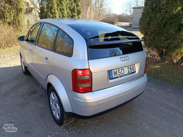 Grey Audi A2 2002 in Joniskis, with an engine capacity of 1.40 L and mileage of 175 thousand km for 880 €, photo 2 on AUTOMOTO.COM.LV