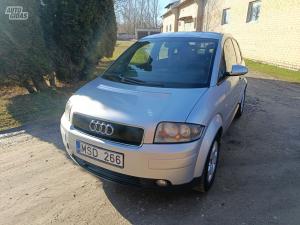 Grey Audi A2 2002 in Joniskis, with an engine capacity of 1.40 L and mileage of 175 thousand km for 880 €, photo 8 on AUTOMOTO.COM.LV