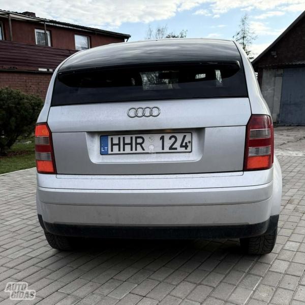 Grey Audi A2 2002 in Kaunas, with an engine capacity of 1.40 L and mileage of 322 thousand km for 1260 €, photo 3 on AUTOMOTO.COM.LV