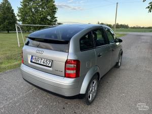 Grey Audi A2 2002 in Vilkaviskis, with an engine capacity of 1.40 L and mileage of 270 thousand km for 1600 €, photo 5 on AUTOMOTO.COM.LV
