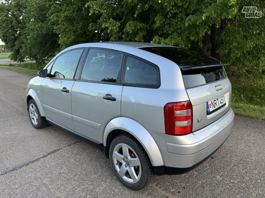 Grey Audi A2 2002 in Vilkaviskis, with an engine capacity of 1.40 L and mileage of 270 thousand km for 1600 €, photo 7 on AUTOMOTO.COM.LV