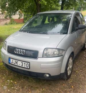 Pelēks Audi A2 2002 Utena, ar dzinēja tilpumu 0.00 L un nobraukumu 331 tūkst. km par 1500 €, foto  vietnē AUTOMOTO.COM.LV