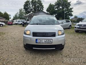 Grey Audi A2 2002 in Rezekne, with an engine capacity of 1.40 L and mileage of 0 thousand km for 2550 €, photo 8 on AUTOMOTO.COM.LV