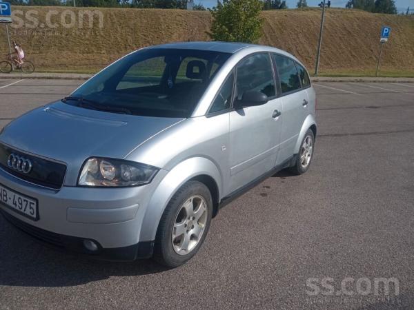 Pelēks Audi A2 2002 Daugavpils, ar dzinēja tilpumu 1.40 L un nobraukumu 320 tūkst. km par 1800 €, foto 3 vietnē AUTOMOTO.COM.LV