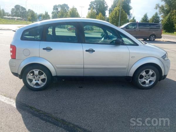Pelēks Audi A2 2002 Daugavpils, ar dzinēja tilpumu 1.40 L un nobraukumu 320 tūkst. km par 1800 €, foto 7 vietnē AUTOMOTO.COM.LV