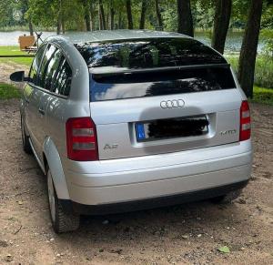 Pelēks Audi A2 2002 Utena, ar dzinēja tilpumu 0.00 L un nobraukumu 331 tūkst. km par 1900 €, foto 4 vietnē AUTOMOTO.COM.LV