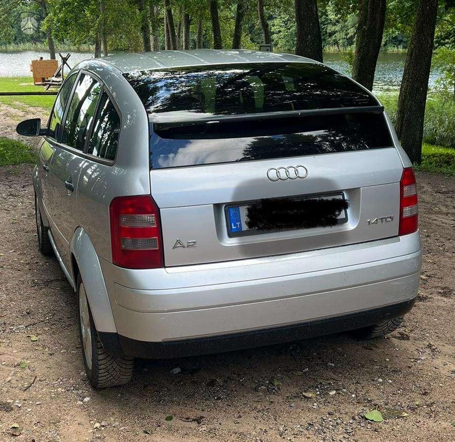 Pelēks Audi A2 2002 Utena, ar dzinēja tilpumu 0.00 L un nobraukumu 331 tūkst. km par 1900 €, foto 4 vietnē AUTOMOTO.COM.LV