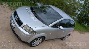 Pelēks Audi A2 2002 Rīga, ar dzinēja tilpumu 1.40 L un nobraukumu 269 tūkst. km par 2499 €, foto 3 vietnē AUTOMOTO.COM.LV
