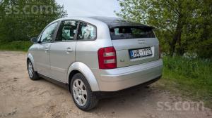 Pelēks Audi A2 2002 Rīga, ar dzinēja tilpumu 1.40 L un nobraukumu 269 tūkst. km par 2499 €, foto 5 vietnē AUTOMOTO.COM.LV