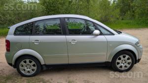 Pelēks Audi A2 2002 Rīga, ar dzinēja tilpumu 1.40 L un nobraukumu 269 tūkst. km par 2499 €, foto 8 vietnē AUTOMOTO.COM.LV