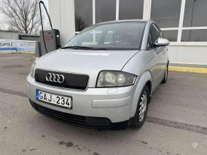 Grey Audi A2 2003 in Kretinga, with an engine capacity of 1.19 L and mileage of 242 thousand km for 2495 €, photo 4 on AUTOMOTO.COM.LV