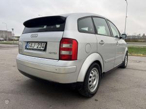 Grey Audi A2 2003 in Kretinga, with an engine capacity of 1.19 L and mileage of 242 thousand km for 2495 €, photo 9 on AUTOMOTO.COM.LV