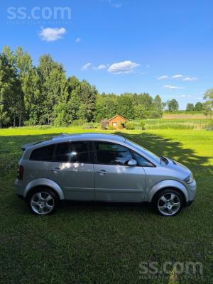Pelēks Audi A2 2003 Ludza, ar dzinēja tilpumu 1.60 L un nobraukumu 224 tūkst. km par 2550 €, foto 4 vietnē AUTOMOTO.COM.LV