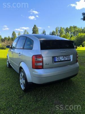 Pelēks Audi A2 2003 Ludza, ar dzinēja tilpumu 1.60 L un nobraukumu 224 tūkst. km par 2550 €, foto 9 vietnē AUTOMOTO.COM.LV