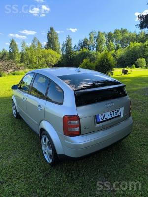 Pelēks Audi A2 2003 Ludza, ar dzinēja tilpumu 1.60 L un nobraukumu 224 tūkst. km par 2550 €, foto 10 vietnē AUTOMOTO.COM.LV