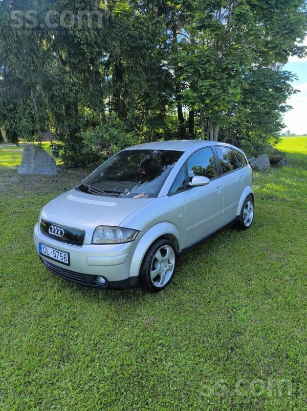 Grey Audi A2 2003 in Ludza, with an engine capacity of 1.60 L and mileage of 224 thousand km for 2550 €, photo 10 on AUTOMOTO.COM.LV