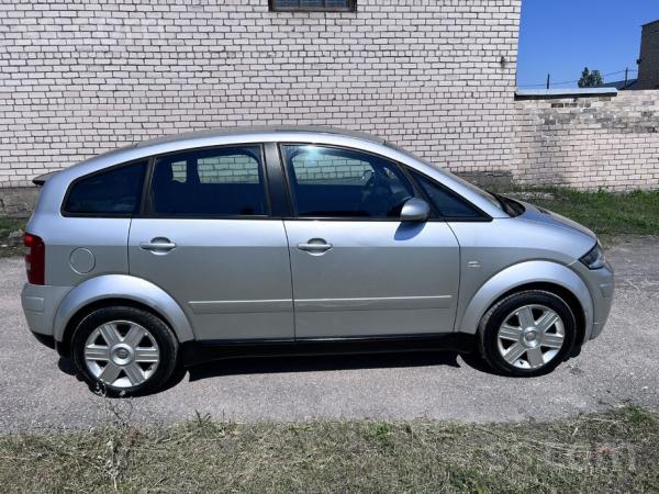 Pelēks Audi A2 2003 Daugavpils, ar dzinēja tilpumu 1.40 L un nobraukumu 299 tūkst. km par 2249 €, foto 6 vietnē AUTOMOTO.COM.LV