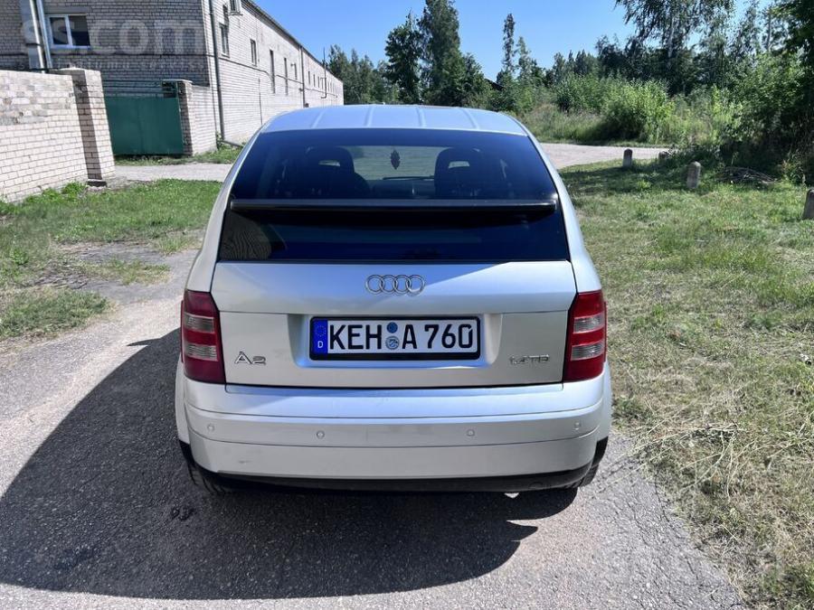 Серый Ауди А2 2003 в Даугавпилс, объемом двигателя 1.40 л и пробегом 299 тыс. км за 2249 €, фото 9 на AUTOMOTO.COM.LV