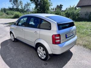 Grey Audi A2 2003 in Daugavpils, with an engine capacity of 1.40 L and mileage of 299 thousand km for 2249 €, photo 4 on AUTOMOTO.COM.LV
