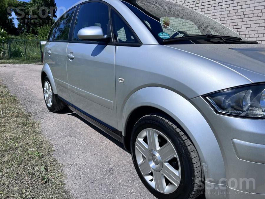Grey Audi A2 2003 in Daugavpils, with an engine capacity of 1.40 L and mileage of 299 thousand km for 2249 €, photo 11 on AUTOMOTO.COM.LV