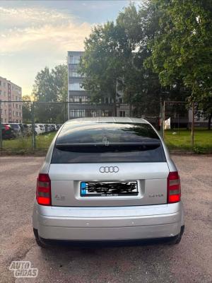 Grey Audi A2 2003 in Alytus, with an engine capacity of 1.40 L and mileage of 330 thousand km for 820 €, photo 3 on AUTOMOTO.COM.LV