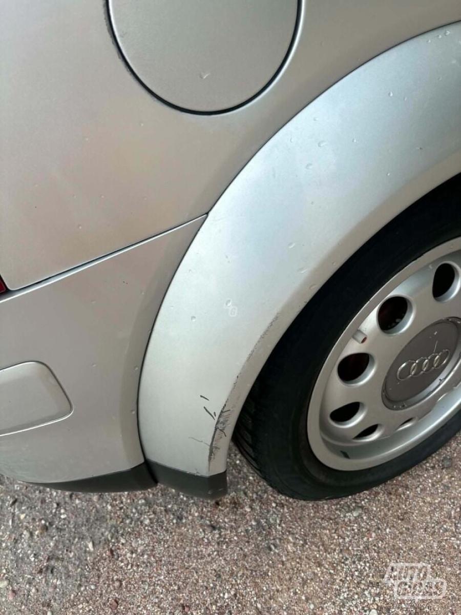 Grey Audi A2 2003 in Alytus, with an engine capacity of 1.40 L and mileage of 330 thousand km for 820 €, photo 8 on AUTOMOTO.COM.LV