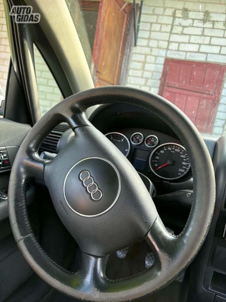 Grey Audi A2 2003 in Alytus, with an engine capacity of 1.40 L and mileage of 330 thousand km for 820 €, photo 10 on AUTOMOTO.COM.LV