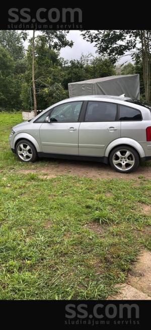 Pelēks Audi A2 2003 Daugavpils, ar dzinēja tilpumu 1.60 L un nobraukumu 224 tūkst. km par 2500 €, foto  vietnē AUTOMOTO.COM.LV