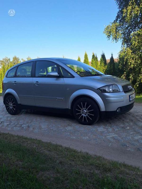 Pelēks Audi A2 2004 Šilutė, ar dzinēja tilpumu 1.42 L un nobraukumu 376 tūkst. km par 2500 €, foto 4 vietnē AUTOMOTO.COM.LV