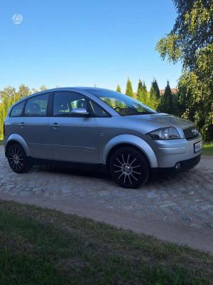Pelēks Audi A2 2004 Šilutė, ar dzinēja tilpumu 1.42 L un nobraukumu 376 tūkst. km par 2500 €, foto 5 vietnē AUTOMOTO.COM.LV