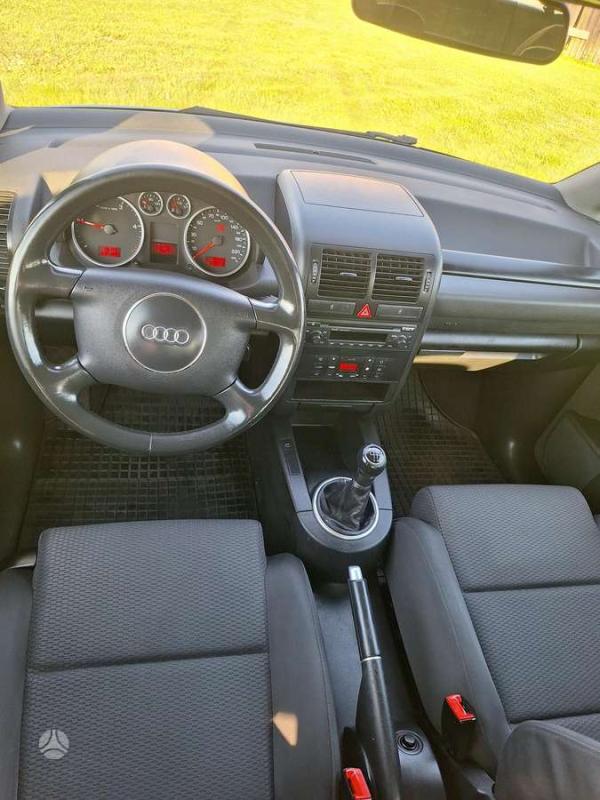 Pelēks Audi A2 2004 Šilutė, ar dzinēja tilpumu 1.42 L un nobraukumu 376 tūkst. km par 2500 €, foto 8 vietnē AUTOMOTO.COM.LV