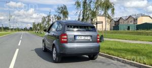 Pelēks Audi A2 2004 Rīga, ar dzinēja tilpumu 1.40 L un nobraukumu 296 tūkst. km par 2200 €, foto 8 vietnē AUTOMOTO.COM.LV