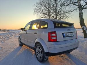 Grey Audi A2 2005 in Radviliskis, with an engine capacity of 1.40 L and mileage of 213 thousand km for 699 €, photo 3 on AUTOMOTO.COM.LV